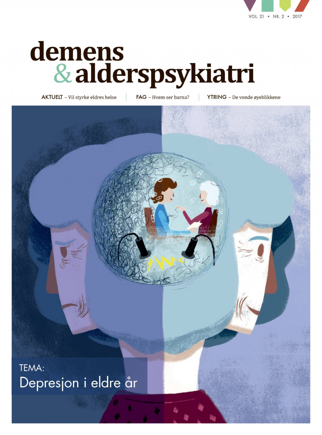 Flere disputaser om behandling av psykisk sykdom hos eldre - Nasjonalt senter for aldring og helse