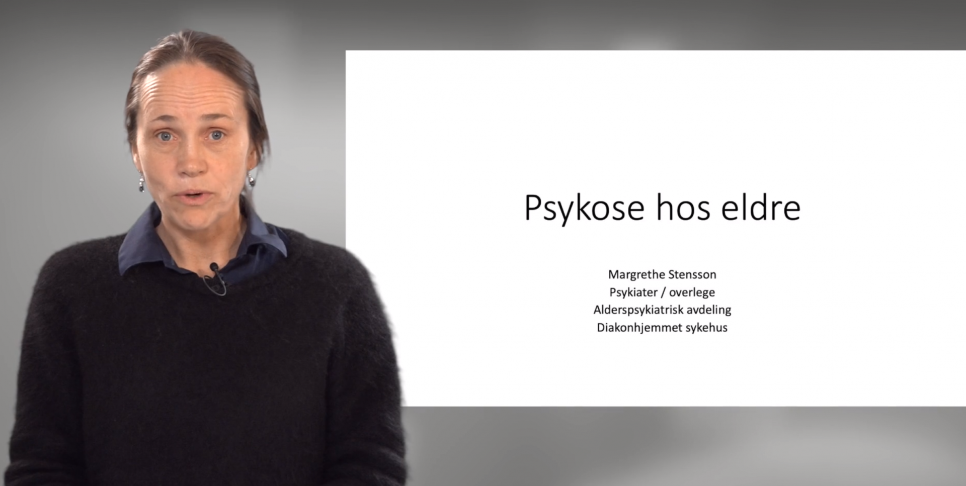 Ny Psyk-IT episode: Psykose hos eldre - Nasjonalt senter for aldring og helse