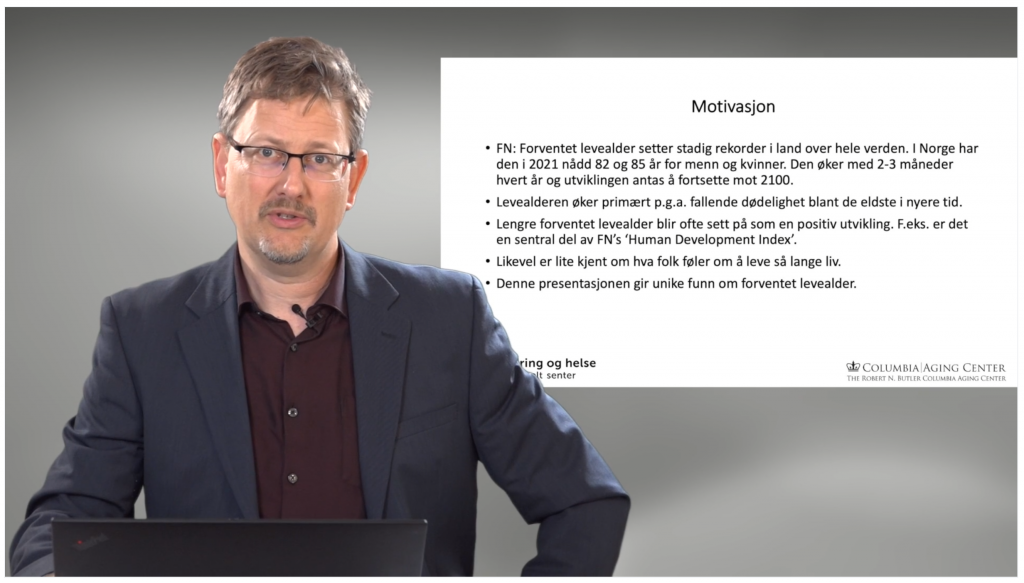 Ny Psyk-IT: Lever vi for lenge? - Nasjonalt senter for aldring og helse